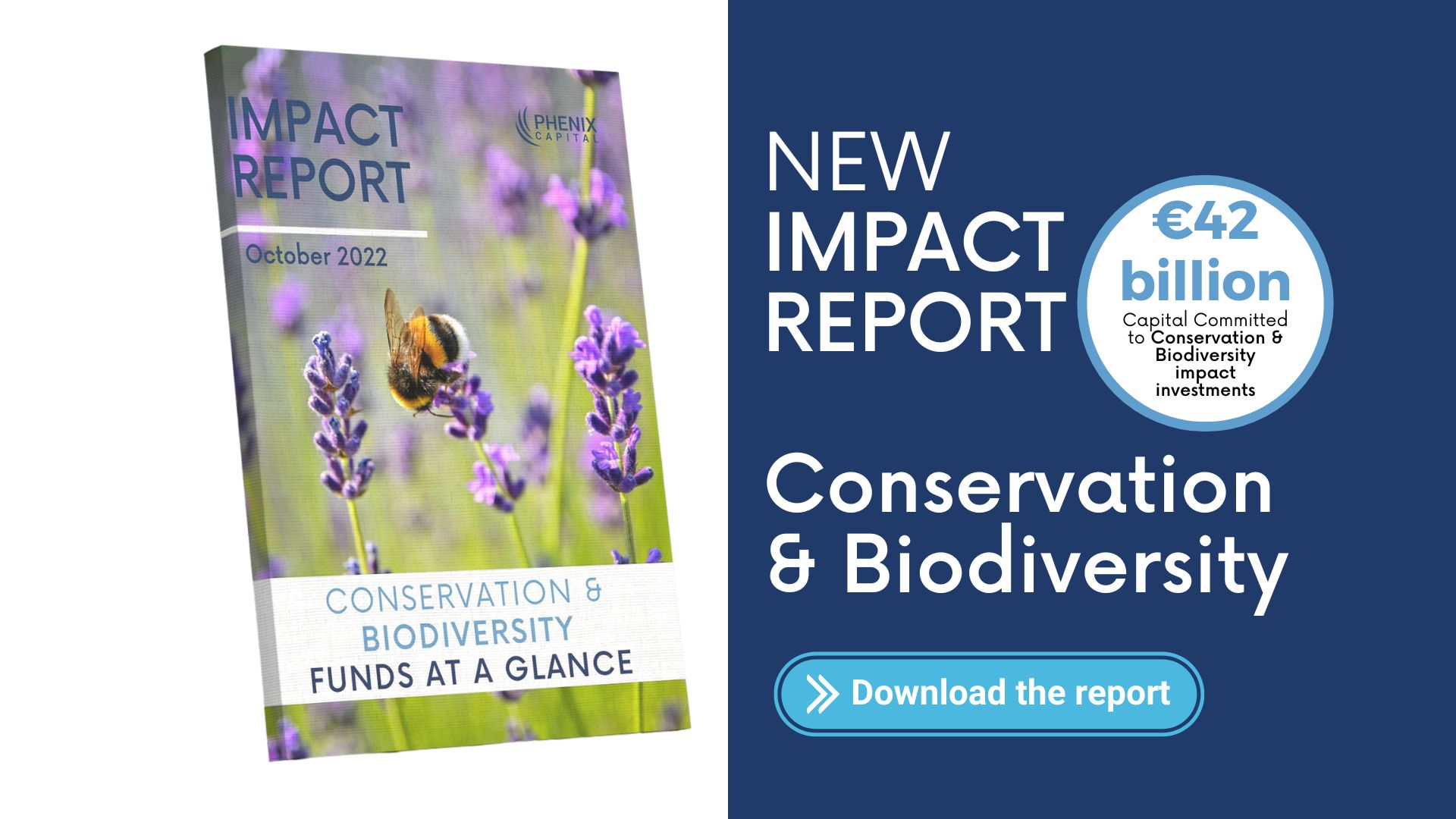 Download the Conservation & Biodiversity Impact Report, October 2022